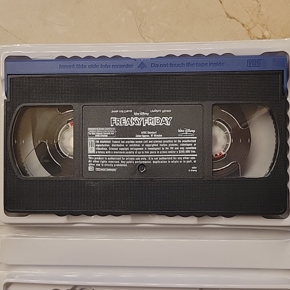 Walt Disney | Media | Walt Disney Freaky Friday Vhs Tape | Poshmark